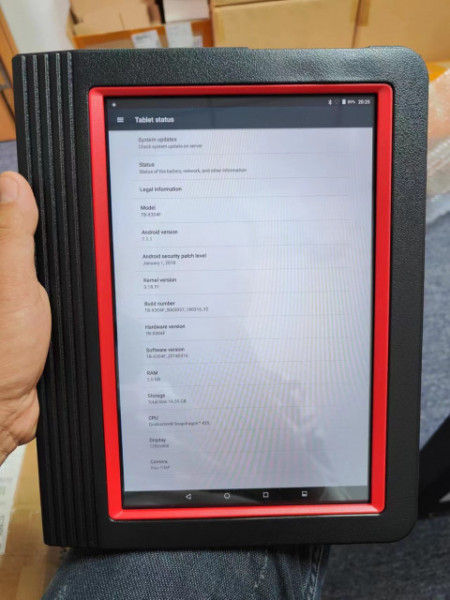Noua tableta Launch X431 PRO V2.0 ecran 10.1 inch, spatiu conector ...