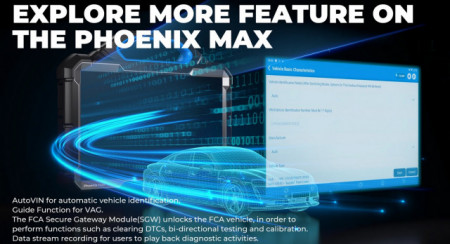 TOPDON Phoenix MAX tableta 8/256Gb, 13.3 inch, Tester Auto Profesional ...