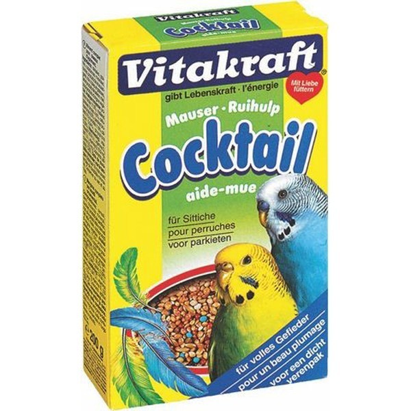 Hrana pentru pasari, Vitakraft, Cocktail Perus pentru Pene, 200g Hrana pentru pasari, Vitakraft, Cocktail Perus pentru Pene, 200g