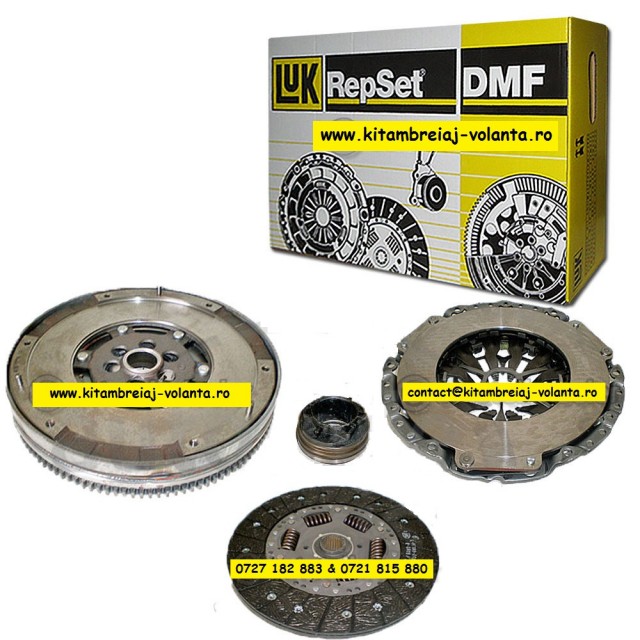 KIT AMBREIAJ si VOLANTA MASA DUBLA LUK AUDI A4 1.9 TDI 115CP / 116CP cutie manuala 5 TREPTE