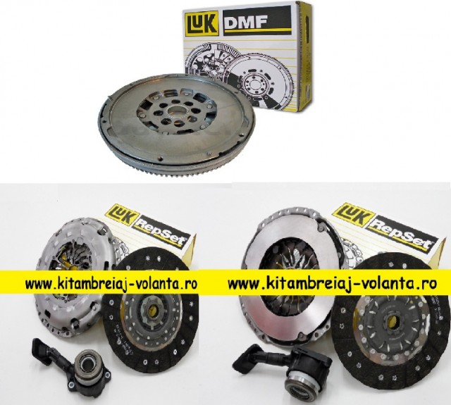 KIT AMBREIAJ cu VOLANTA MASA DUBLA SACHS FORD FOCUS II 1.6 TDCI 90CP / 109CP