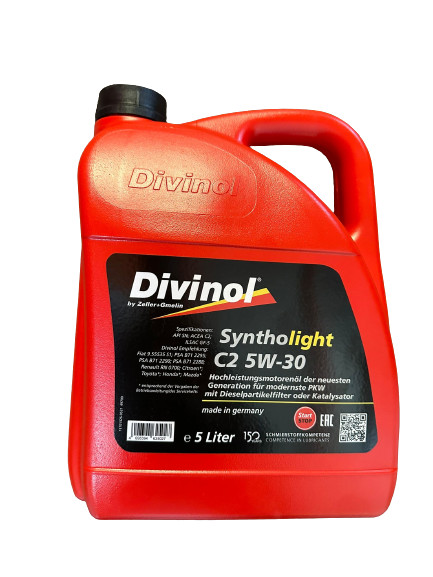 Ulei de motor, DIVINOL SYNTHOLIGHT C2 5W-30, 5L