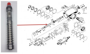 Distribuitor caseta sector, ZF 8098 6.2 RHD
