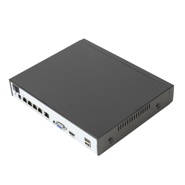 NVR POE PNI House IP710J, 10 canale 4K 8MP, 4 canale POE si 6 canale IP ...