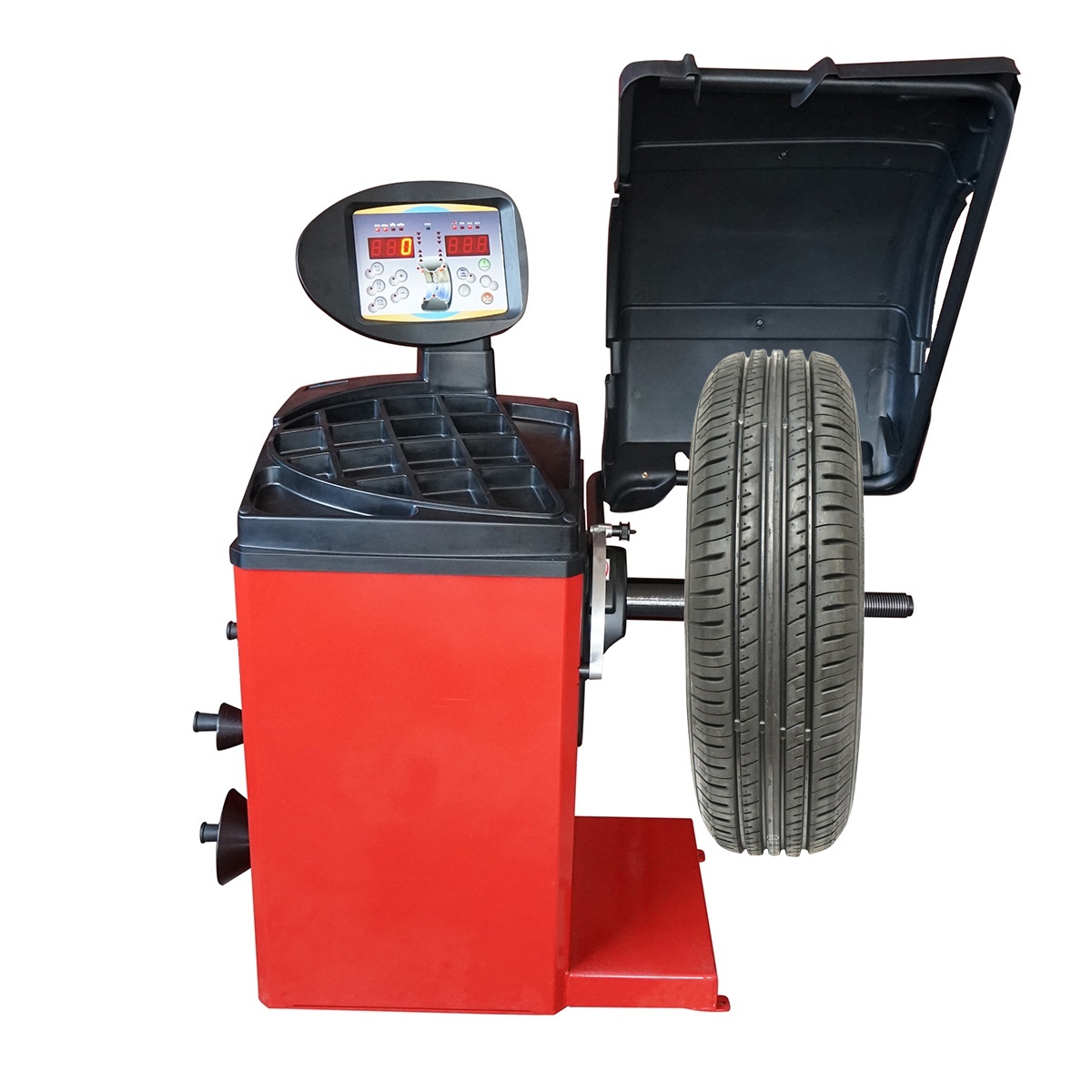 Masina echilibrat roti 10-24 inch, programe multiple, afisaj digital, 4 ...