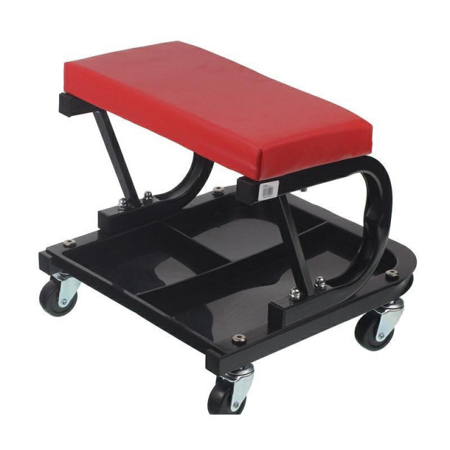 Scaun service auto cu sertar si roti