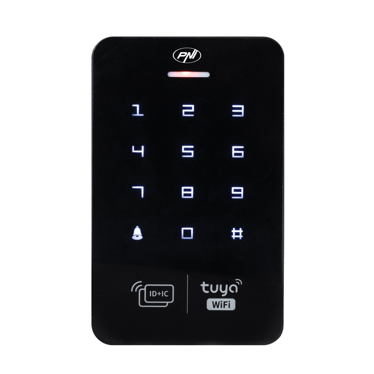 Tastatura control acces PNI DK150T cu Wi-Fi, deblocare cu PIN, card ...