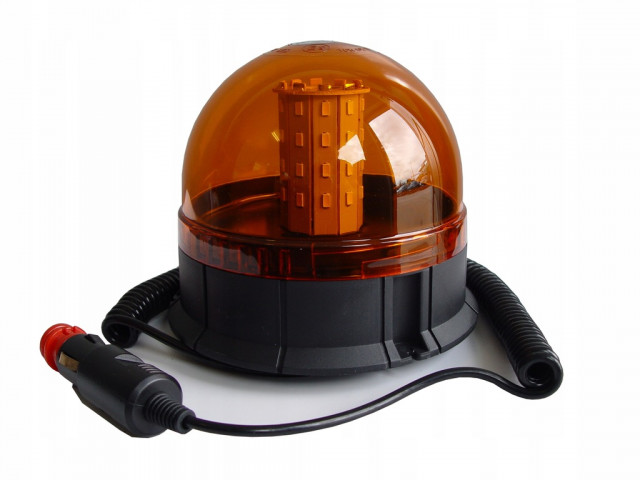 Girofar led cu magnet 12/24V 3 functii