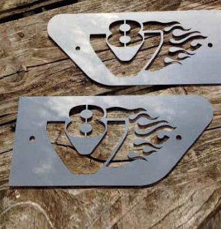 Set ornamente aparatoare noroi SCANIA V8