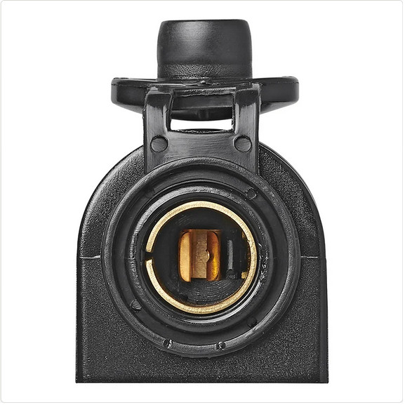 Priza auto 12V/24V-16A pentru stecher DIN