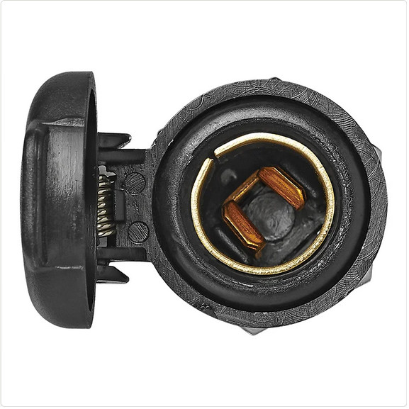 Priza auto 12V/24V-16A pentru stecher DIN