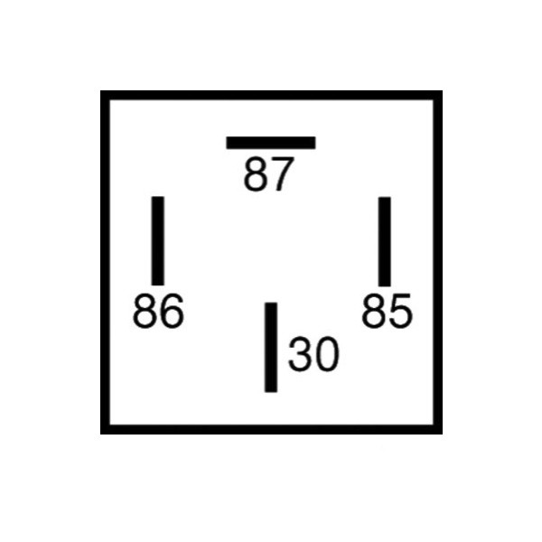 RELEU 12V 30A