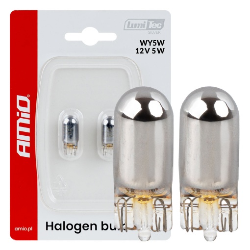 Set 2 becuri bord WY5W 12V 5W Amio