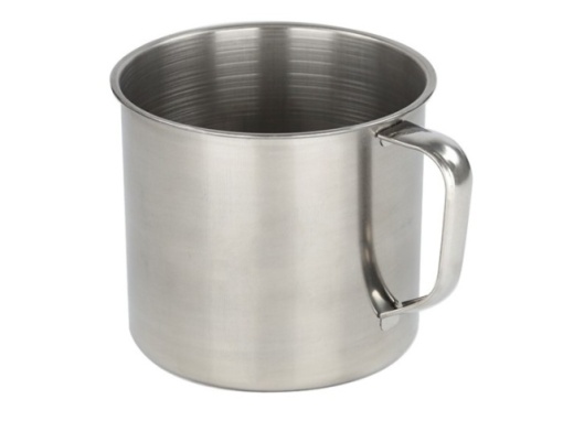 Cana metalica 12 cm - 900 ml