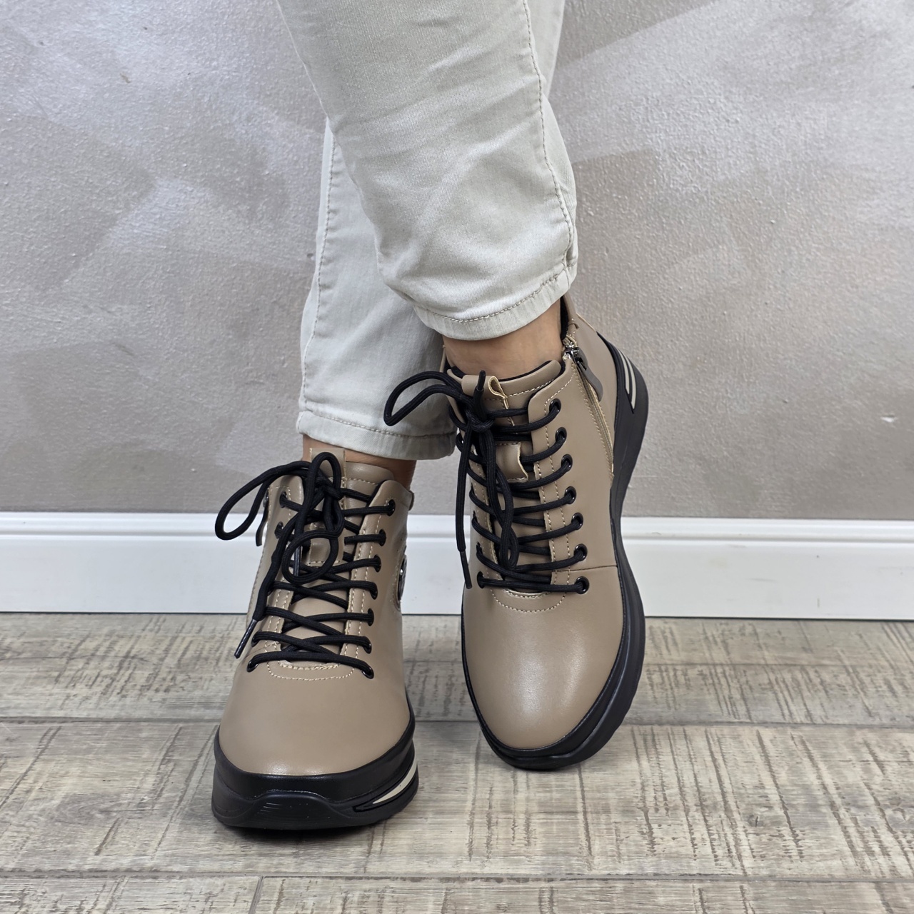 MANOS.RO Ghete dama piele naturala FILIPPO GD2433