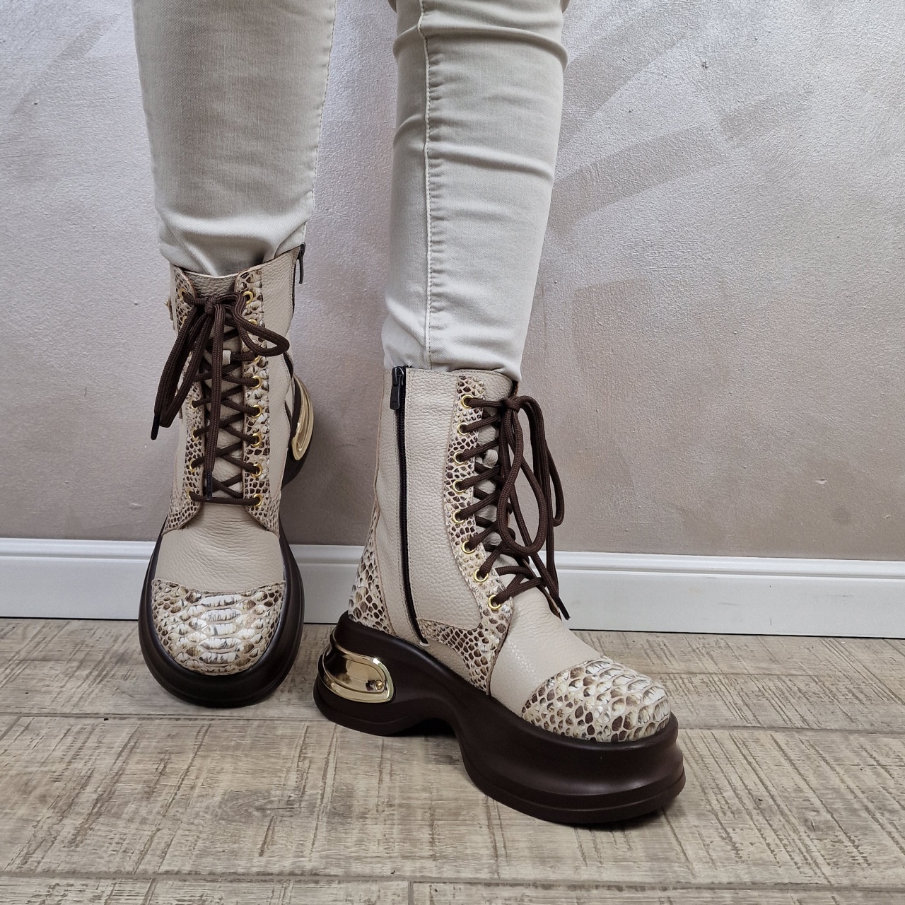 MANOS.RO Ghete dama piele naturala MANOS.RO GD2268