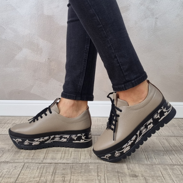 MANOS.RO Pantofi CASUAL dama piele naturala PC1552