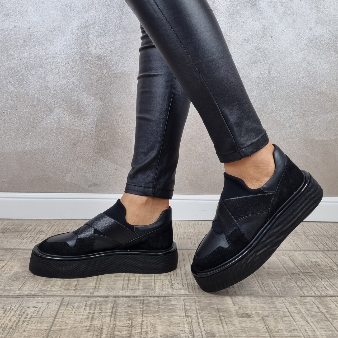 MANOS.RO Pantofi casual dama piele naturala PC1684