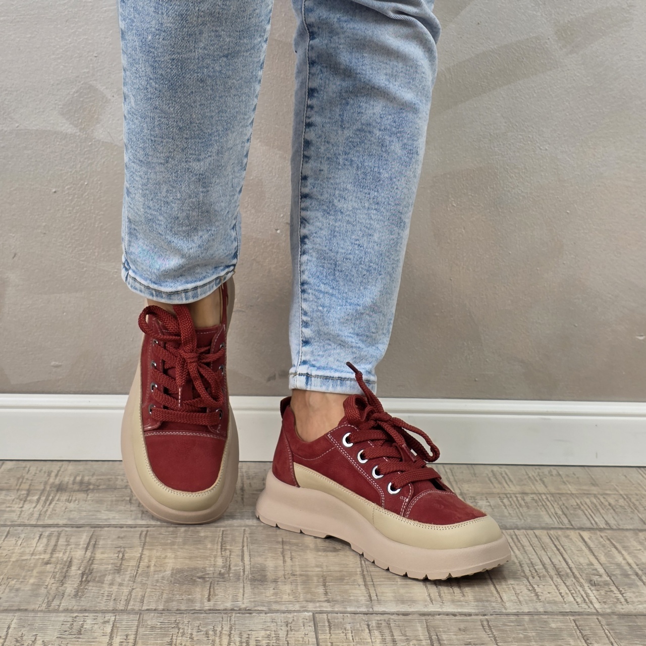 MANOS.RO Pantofi dama Formazione piele naturala PC2288