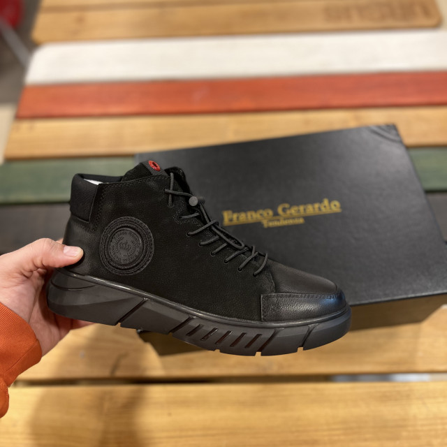 Ghete casual barbati piele naturala Franco Gerardo A600-1A