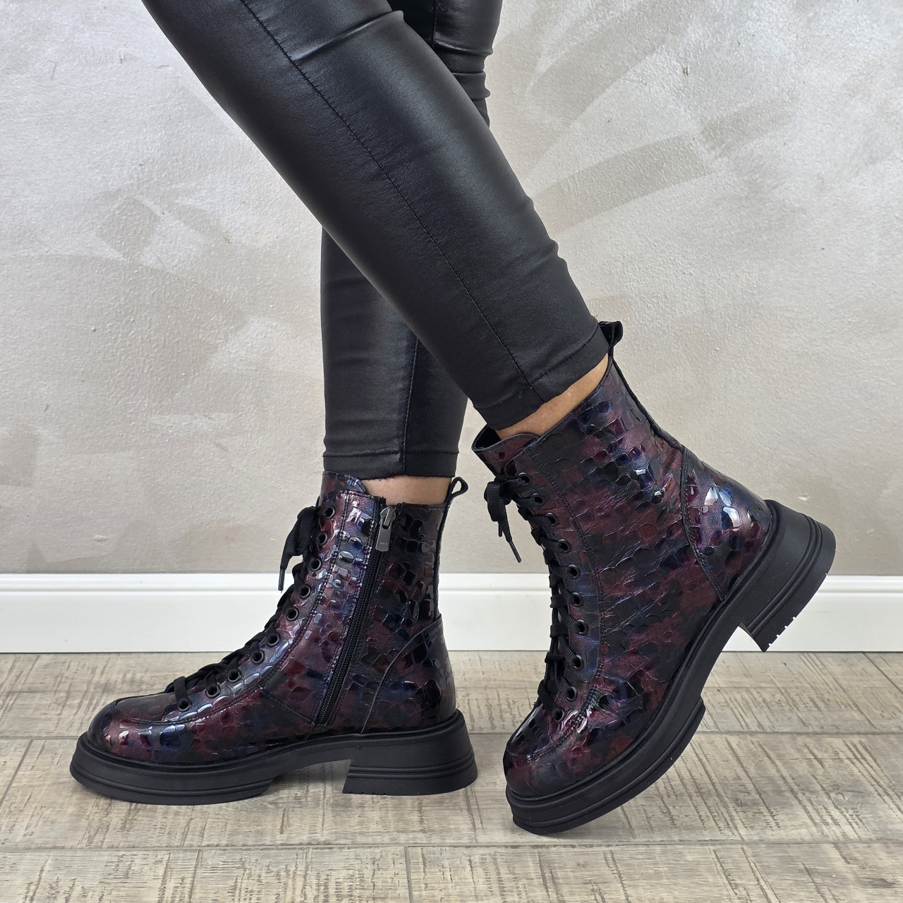 Ghete dama piele naturala MANOS.RO GD2356