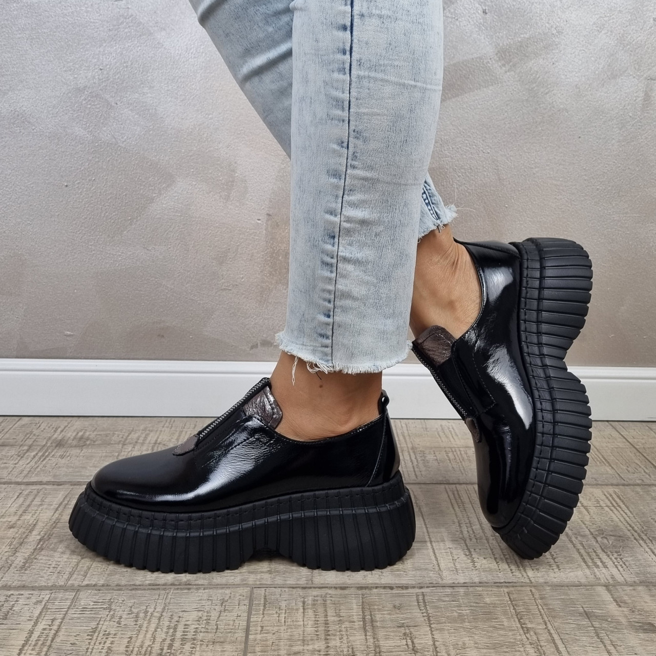 MANOS.RO Pantofi casual dama piele naturala PC1704