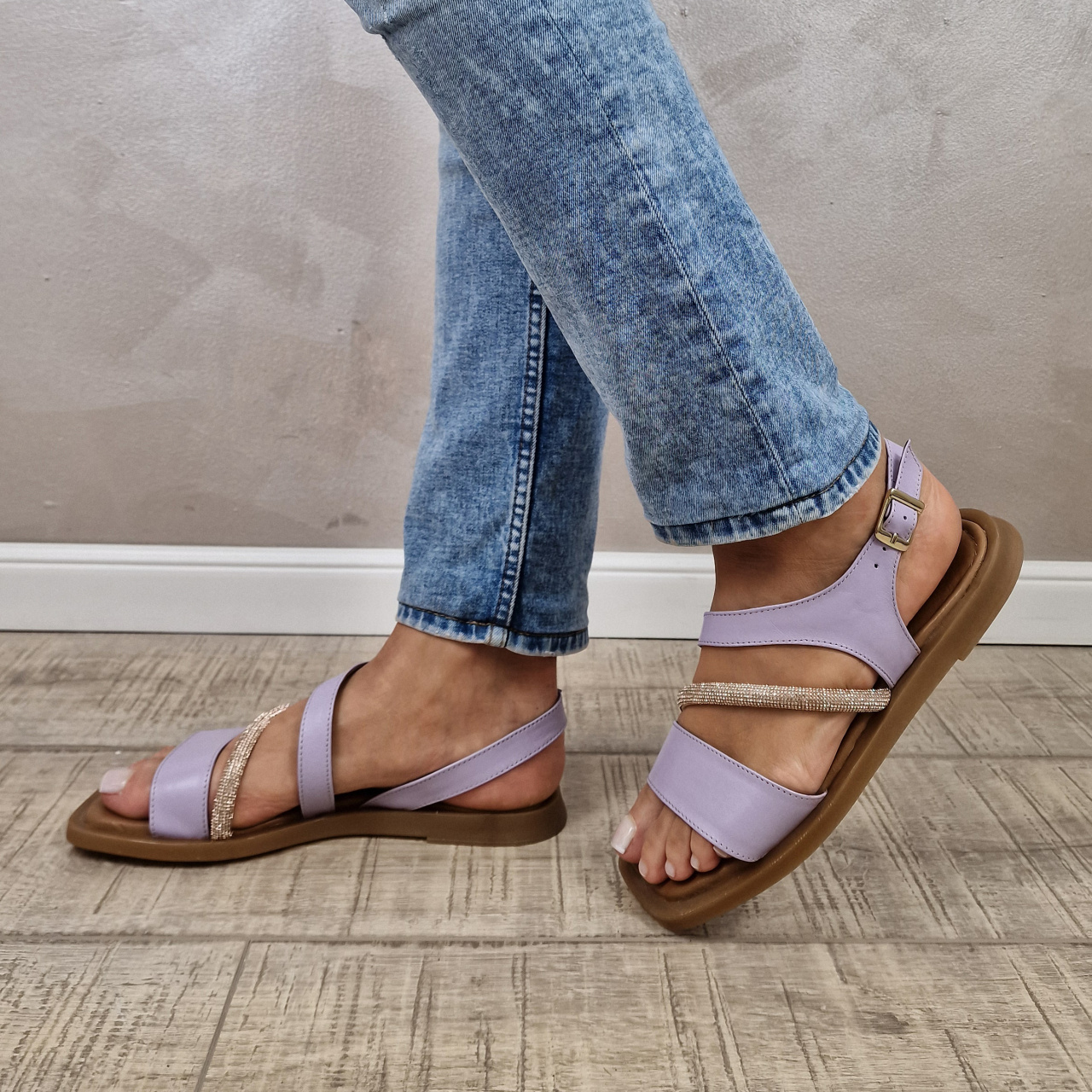 Ghete Dama Casual Anna Viotti Piele Naturala D106-M126-M556 Negru