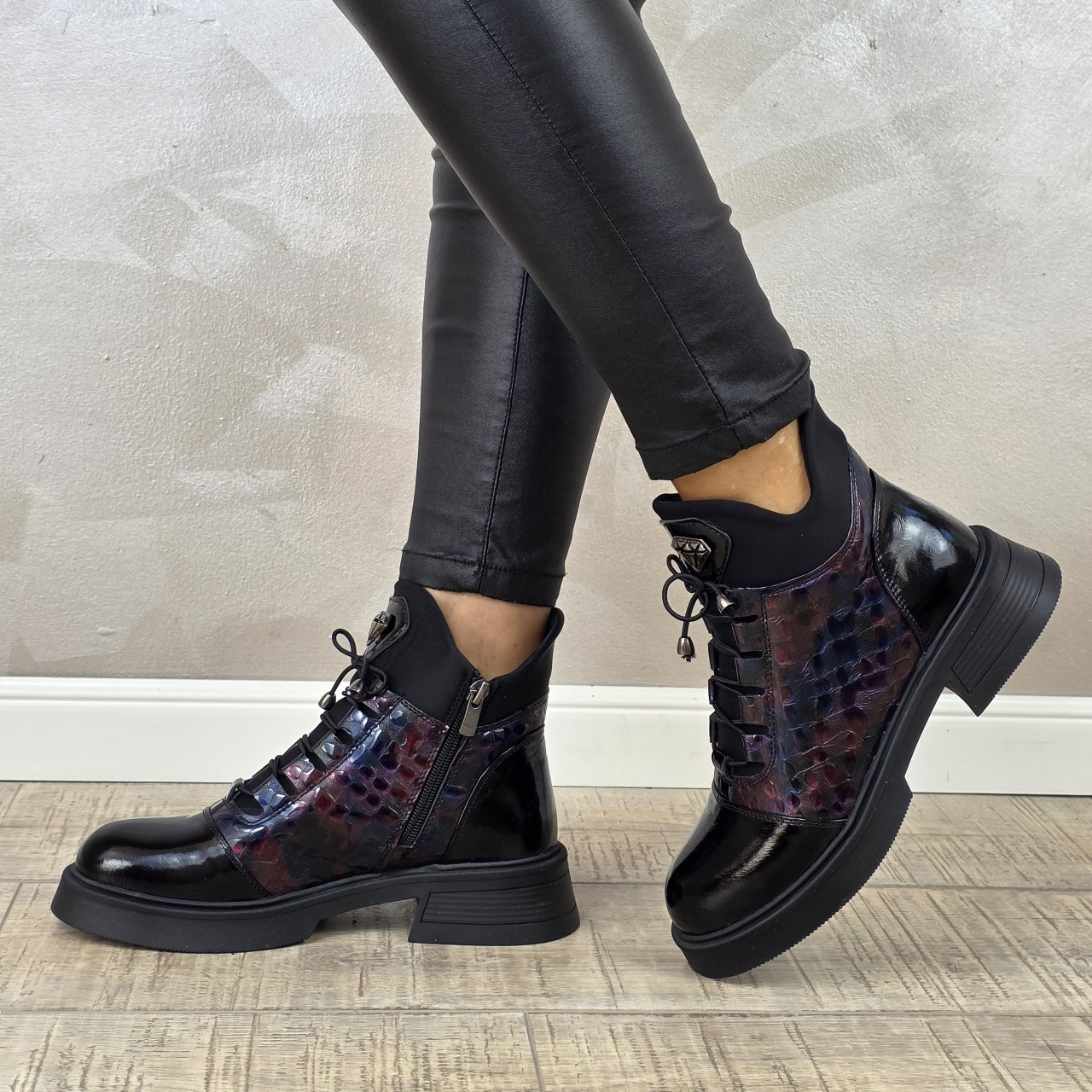 MANOS.RO Ghete dama piele naturala GD2326