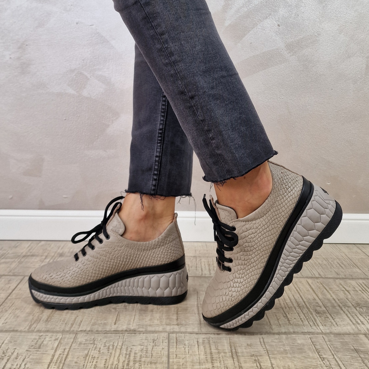 MANOS.RO Pantofi casual dama piele naturala PC1977