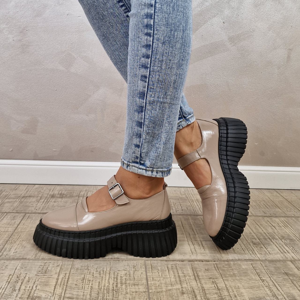 MANOS.RO Pantofi dama piele naturala PC1781