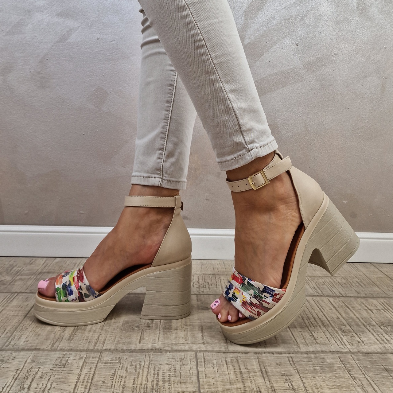 Sandale dama Manos.ro piele naturala SP763