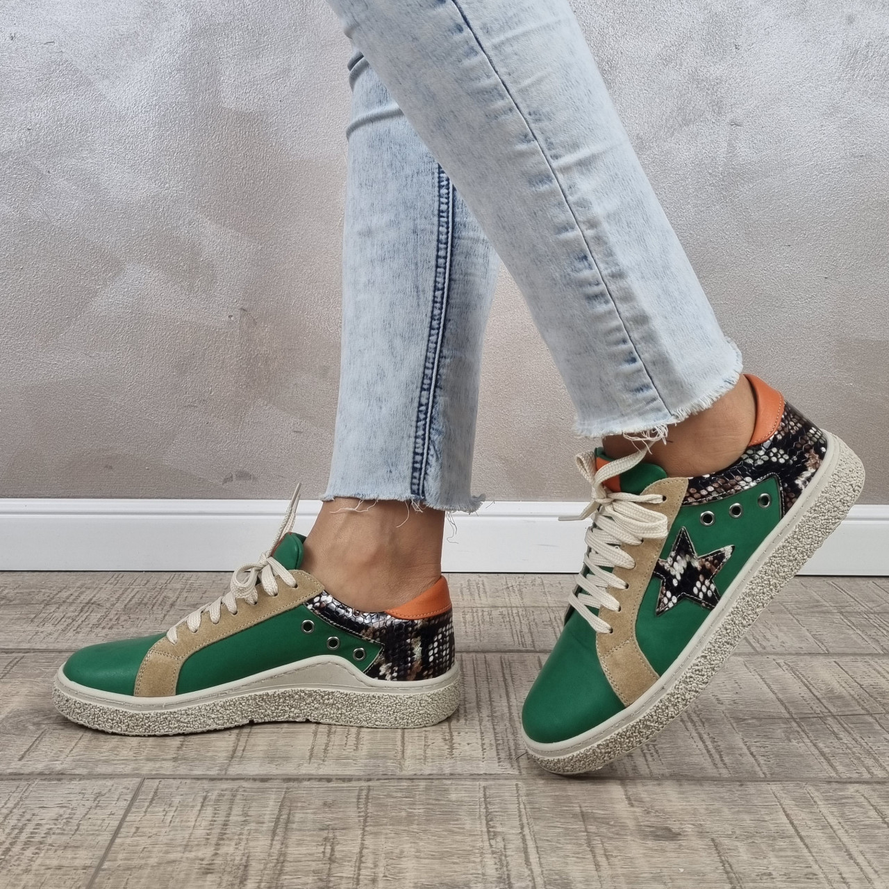 MANOS.RO Pantofi casual dama piele naturala PC1715