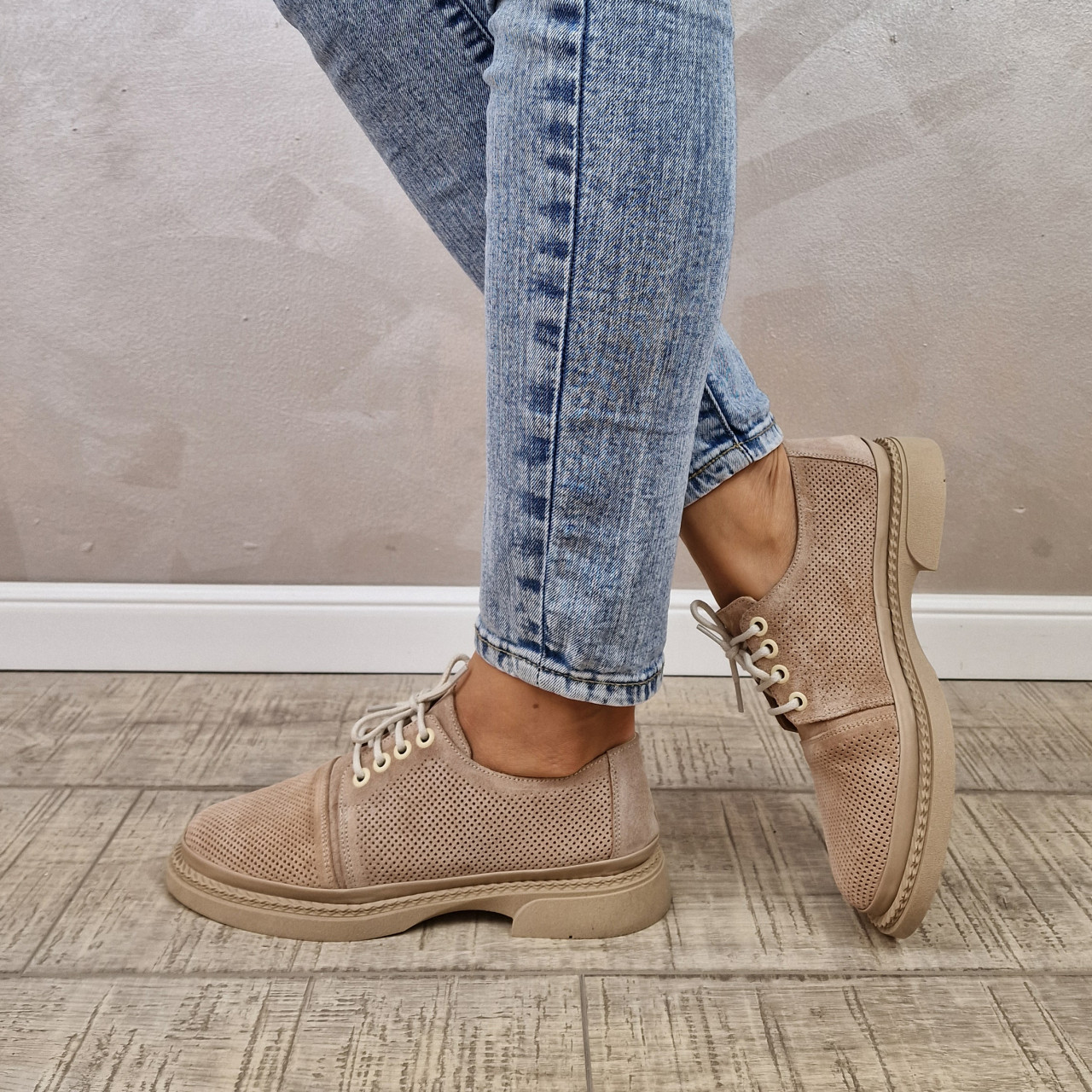 MANOS.RO Pantofi dama piele naturala PC1764