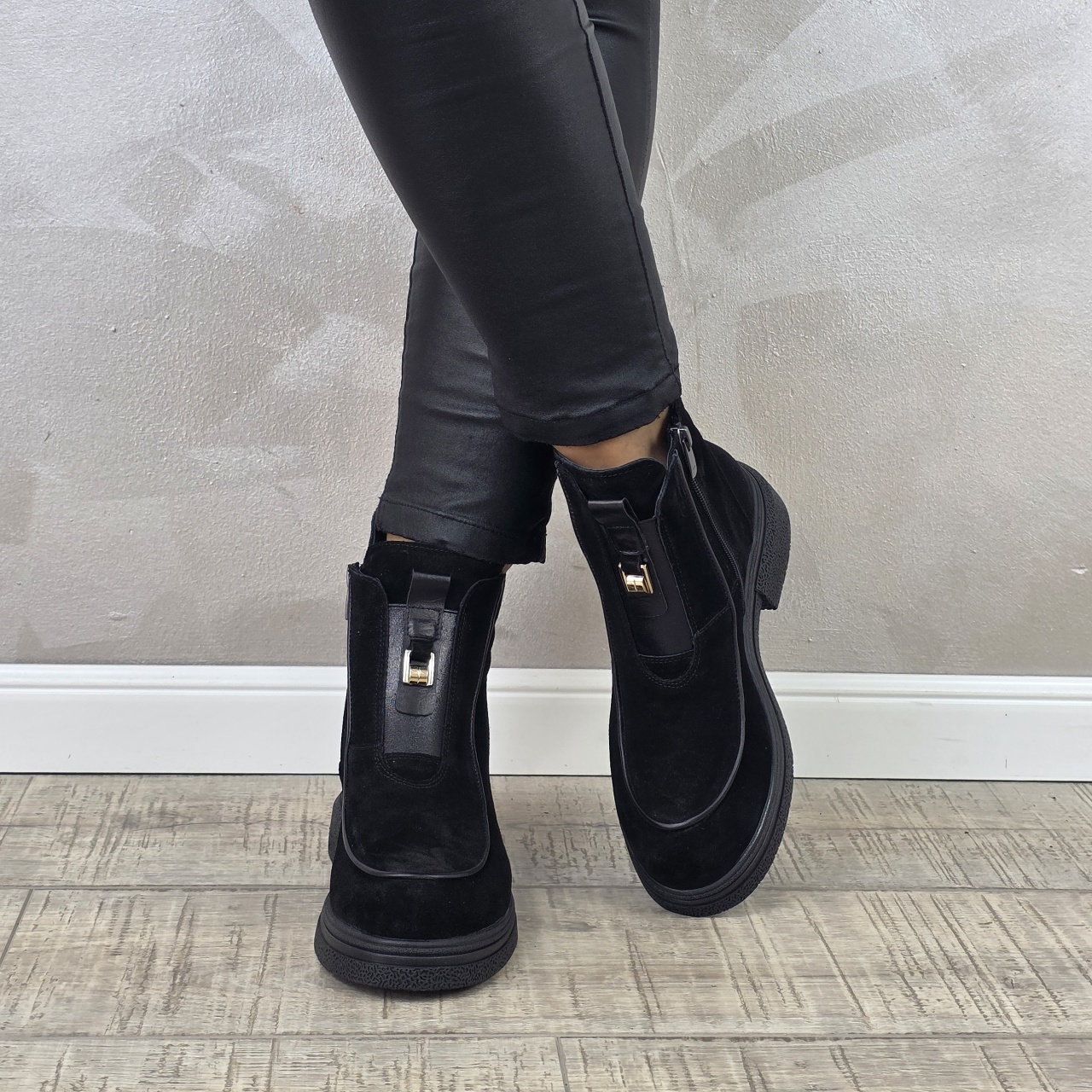 Ghete dama piele naturala MANOS.RO GD2368