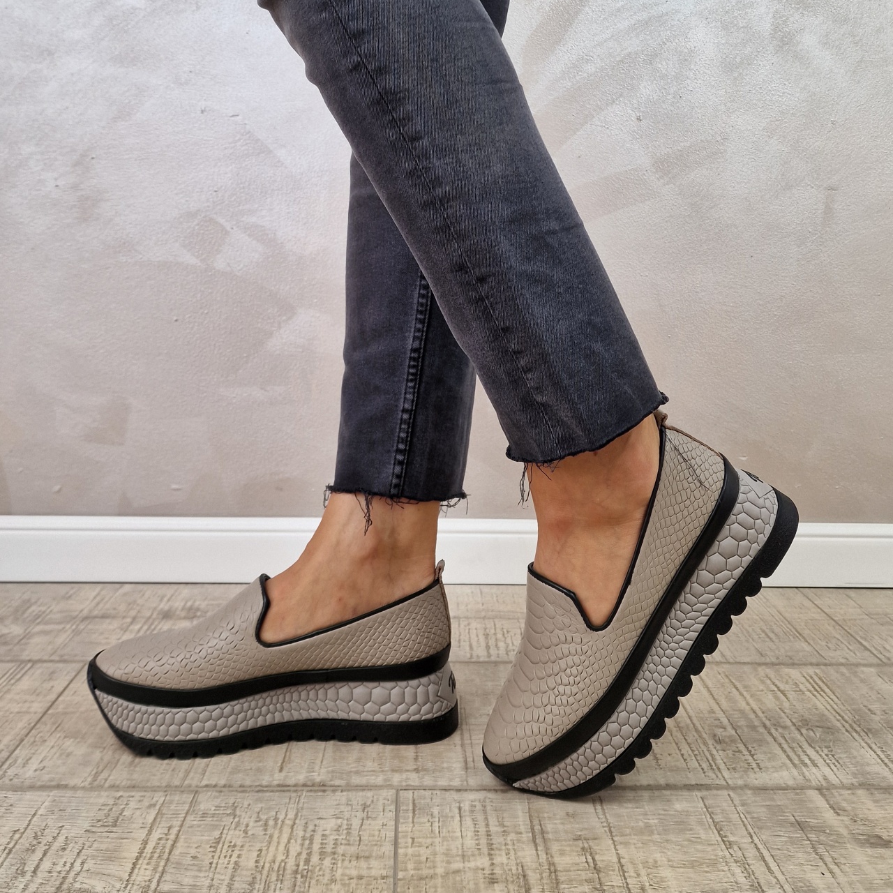 MANOS.RO Pantofi casual dama piele naturala PC1976