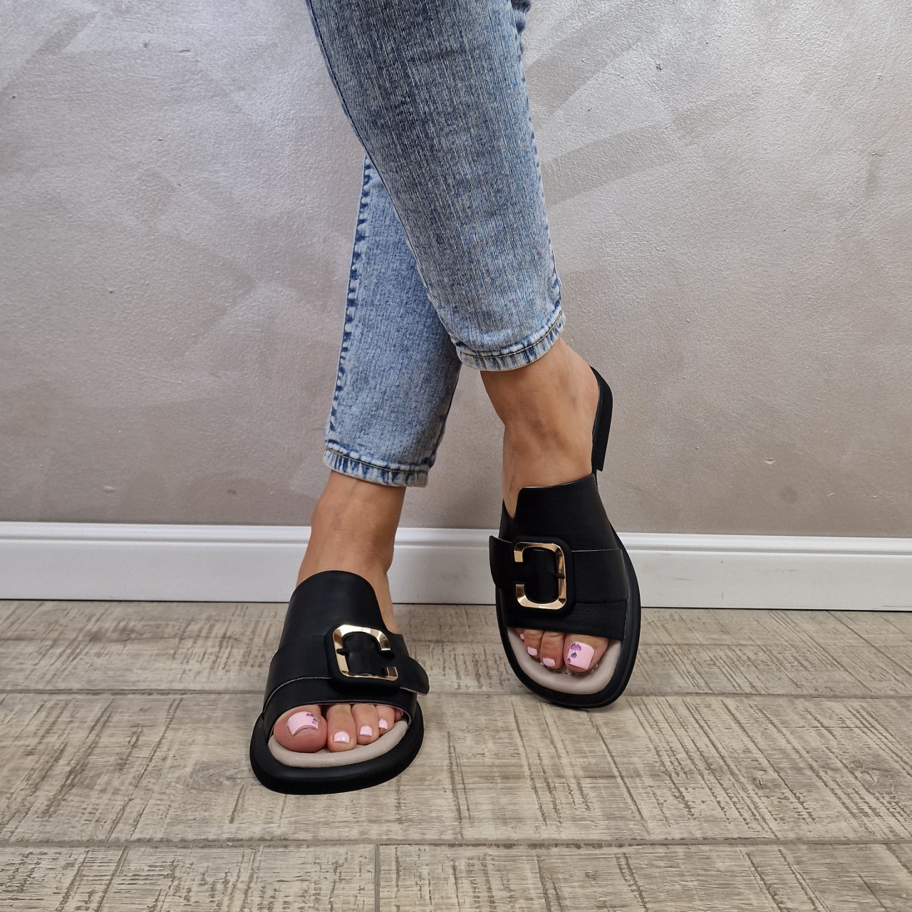 MANOS.RO Sandale dama piele naturala SV1352