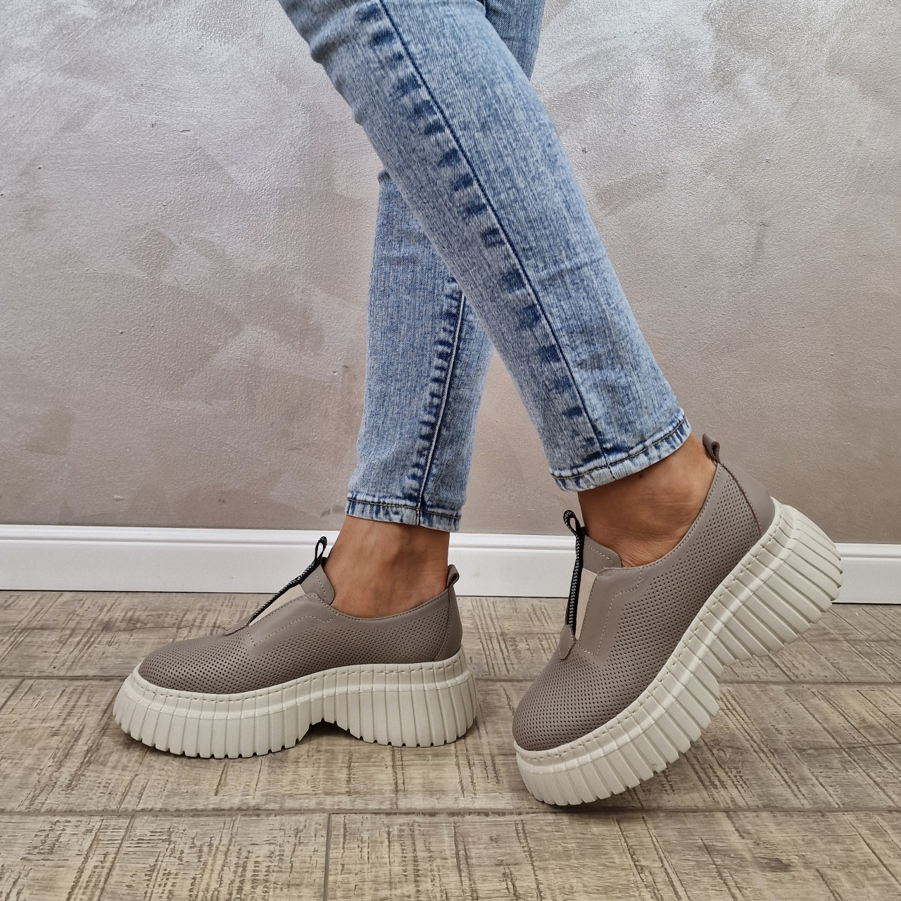 MANOS.RO Pantofi dama piele naturala PC1782