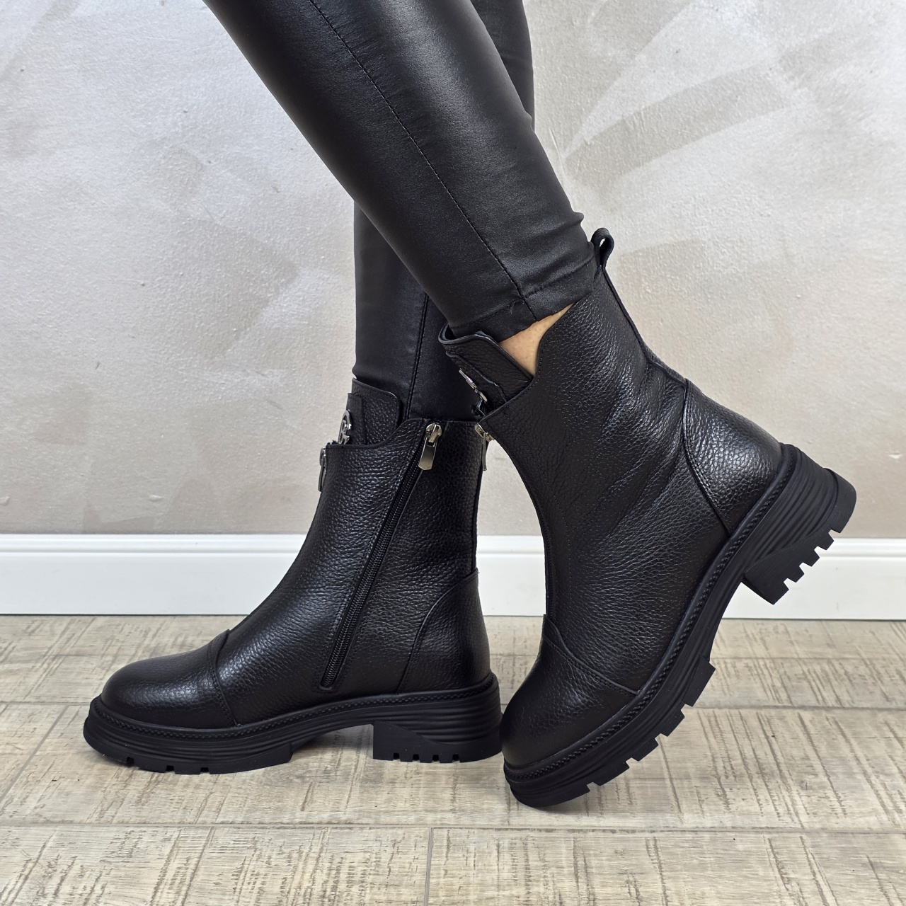 MANOS.RO Ghete dama piele naturala GD2483