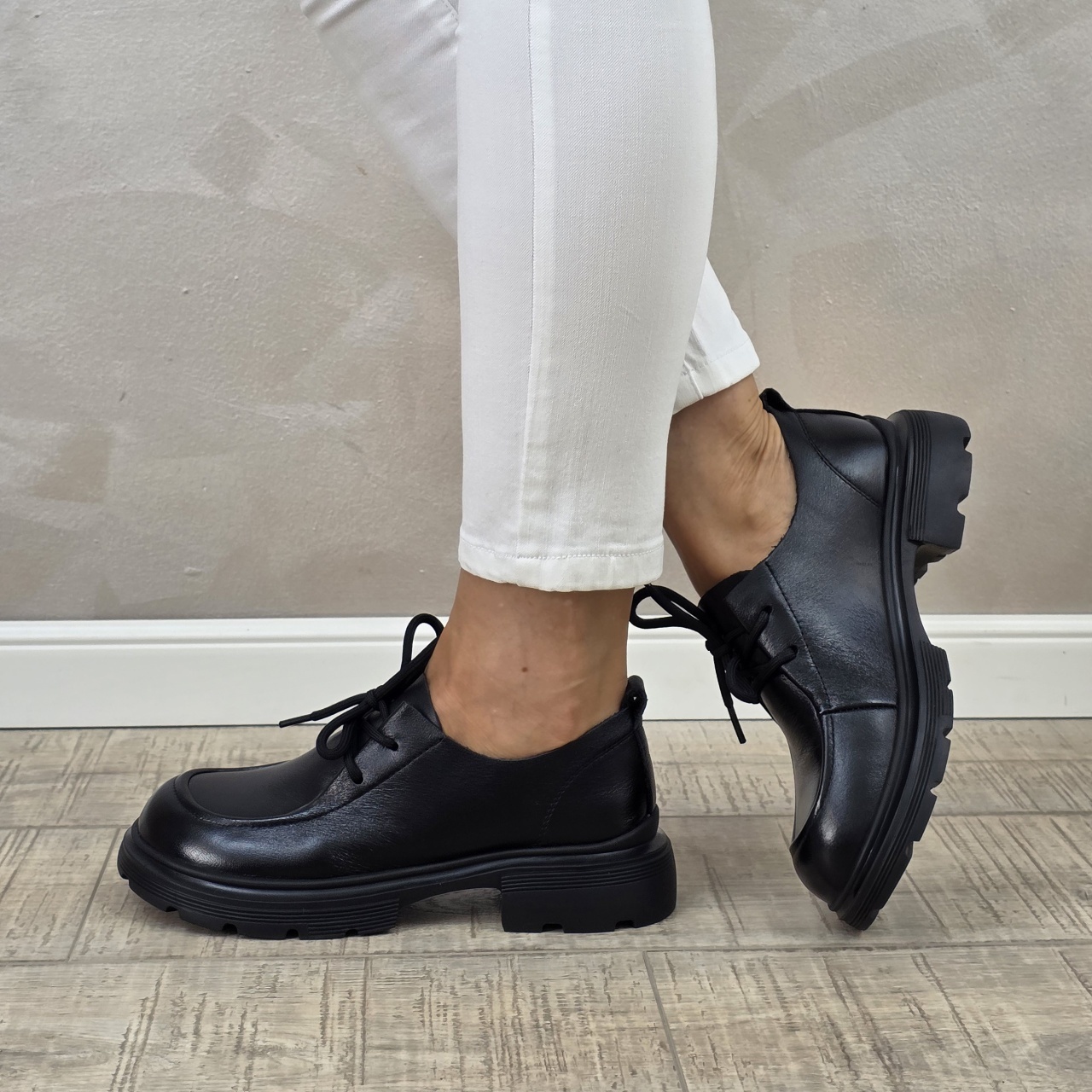 MANOS.RO Pantofi dama Formazione piele naturala PC2278