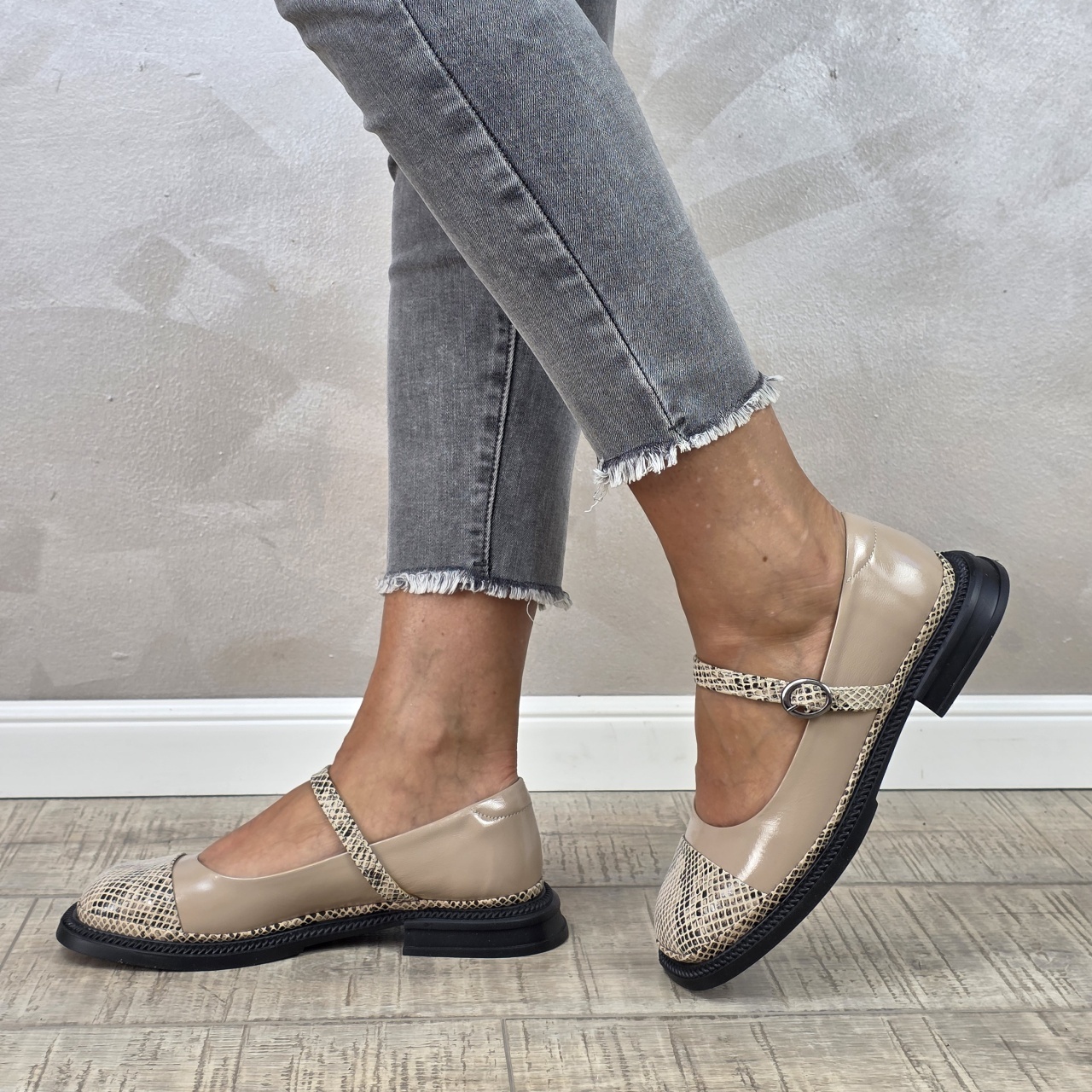 MANOS.RO Pantofi dama piele naturala PC2294