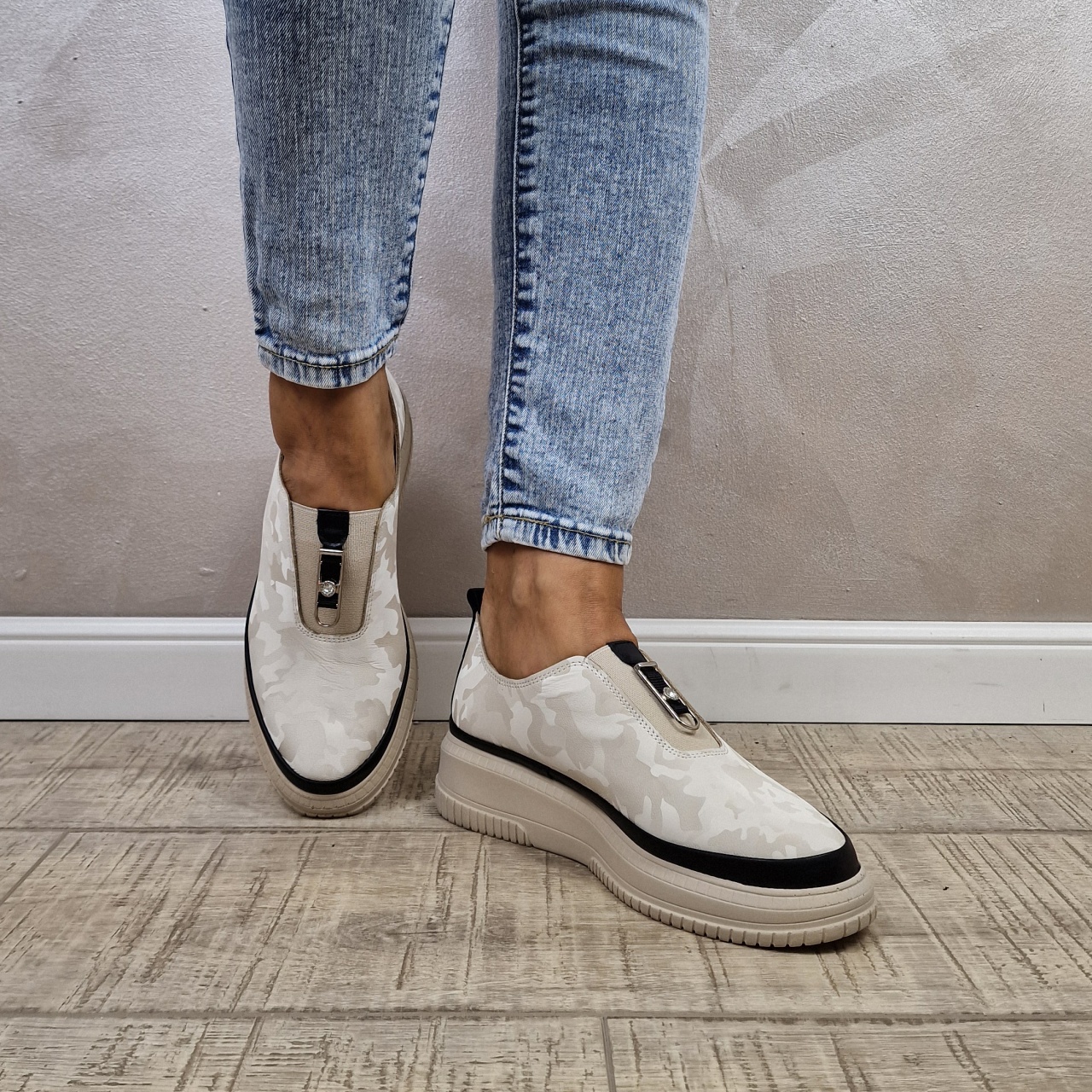 MANOS.RO Pantofi casual dama piele naturala PC1918