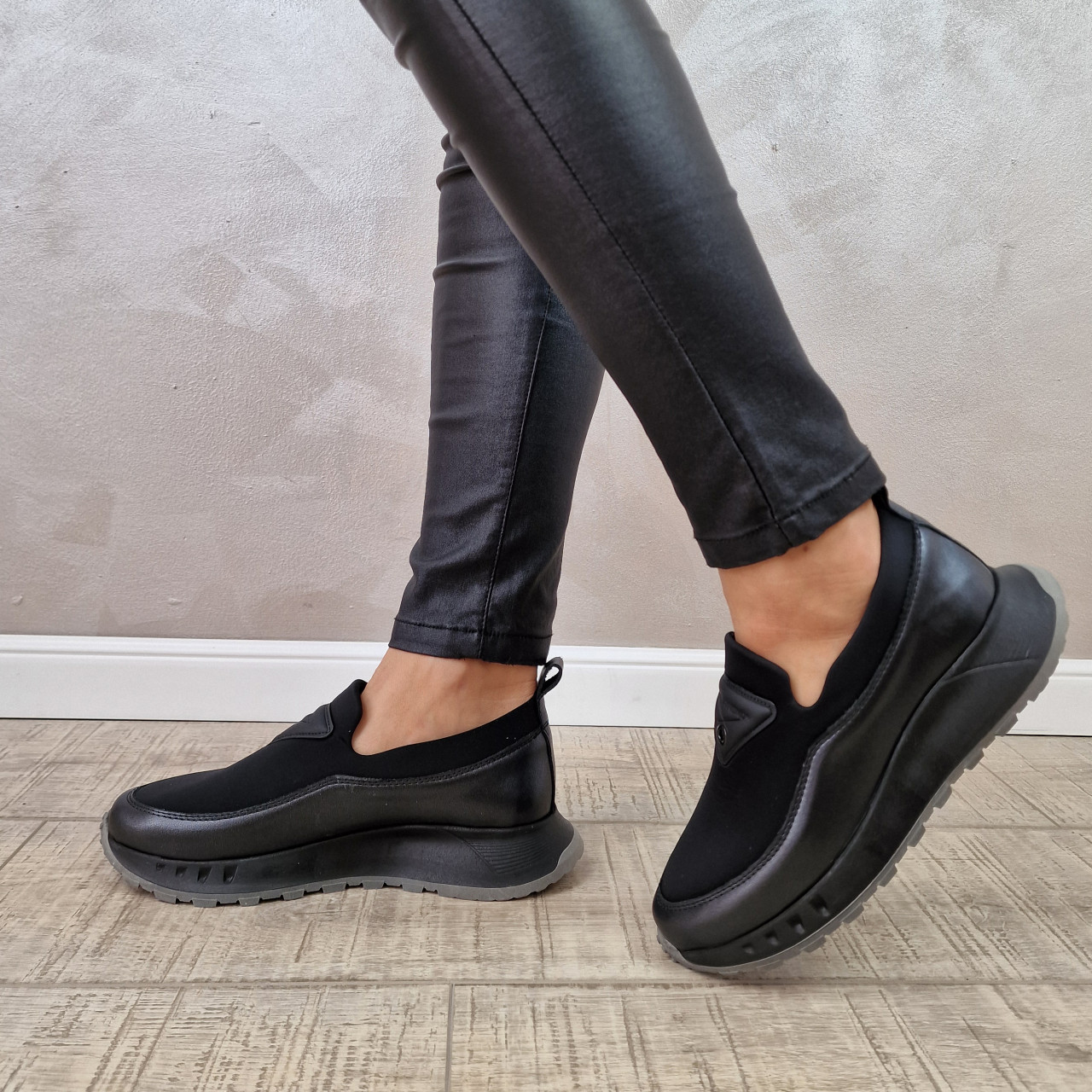 Pantofi casual/sport dama Manos.ro StretchFit/piele naturala PS397