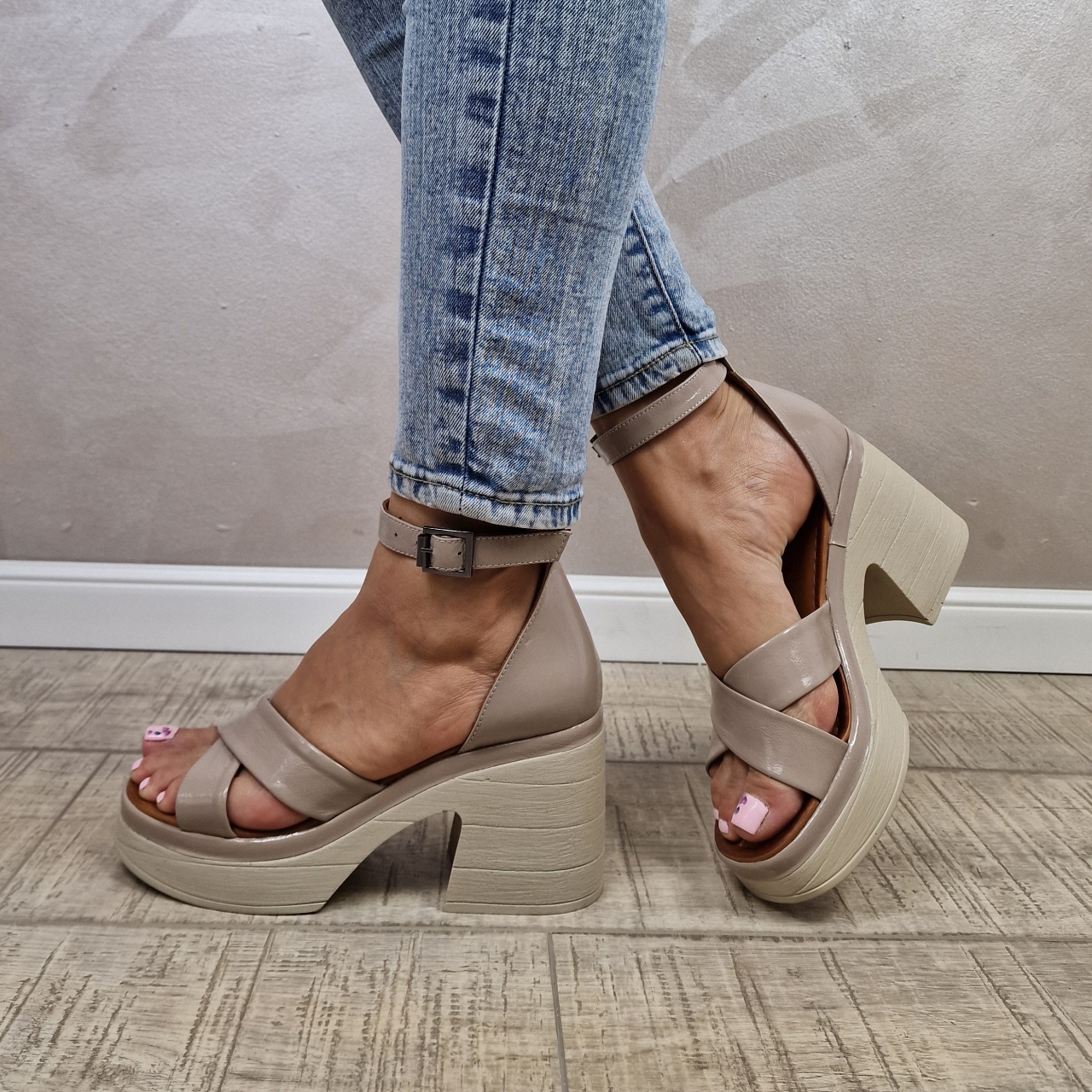 Sandale dama Manos.ro piele naturala SP771