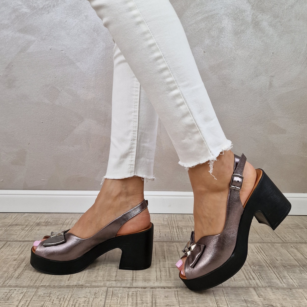 Sandale dama Manos.ro piele naturala SP811