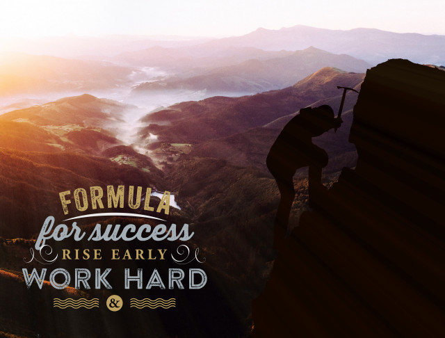 Tablou Motivational - Formula For Success