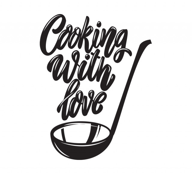 Sticker Bucatarie - Cooking with love