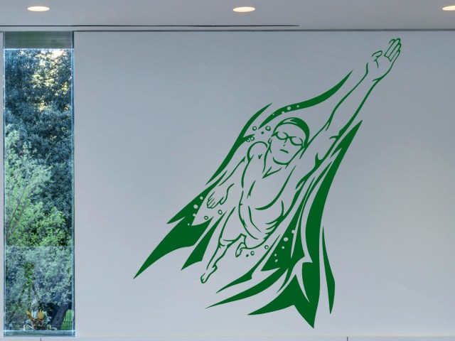 Sticker De Perete Inotator