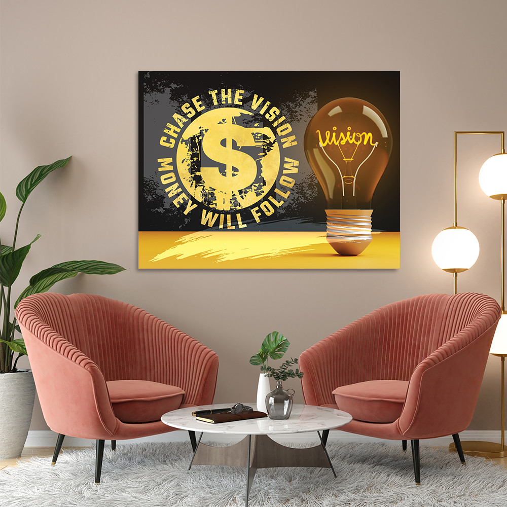 Tablou Motivational - Chase the vision