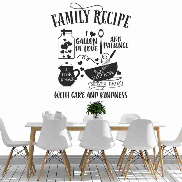 Sticker Bucatarie - Family Recipe