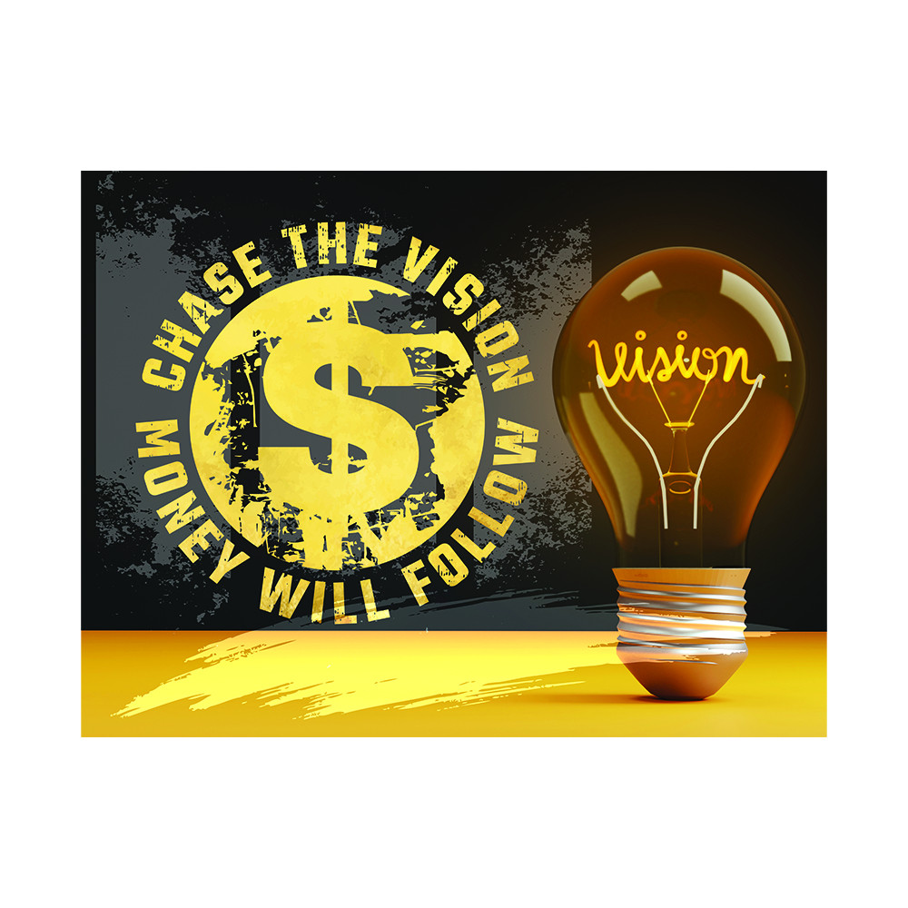 Tablou Motivational - Chase the vision